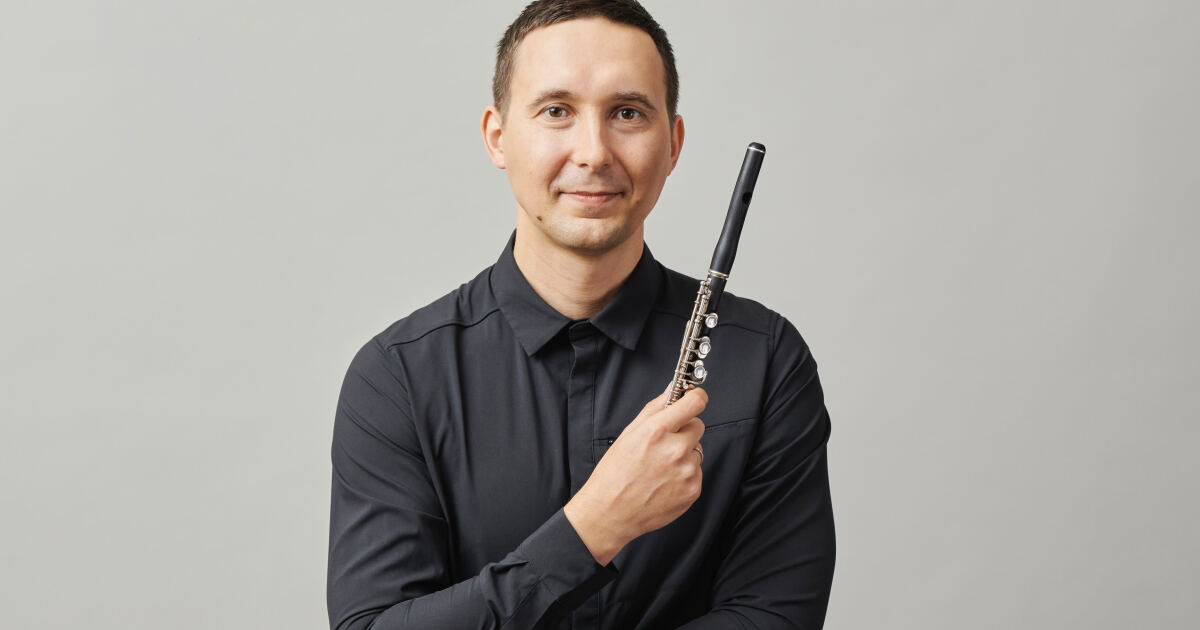 Egor Egorkin performing with the Berliner Philharmoniker
