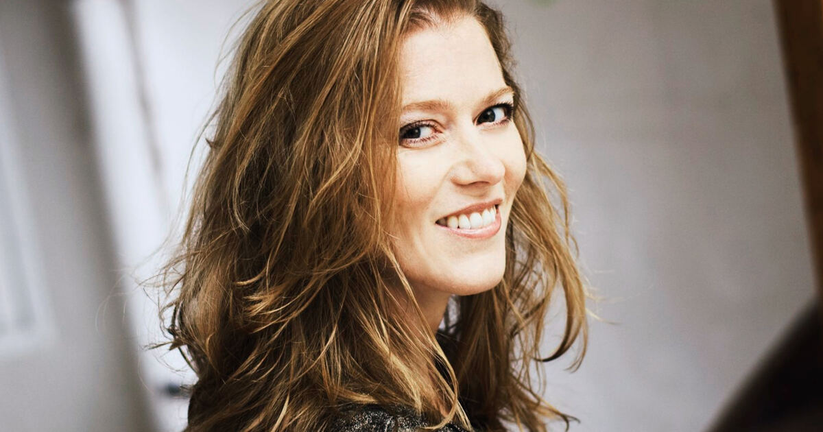 Barbara Hannigan performing with the Berliner Philharmoniker