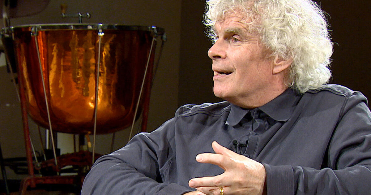 Sir Simon Rattle in conversation with James Jolly
