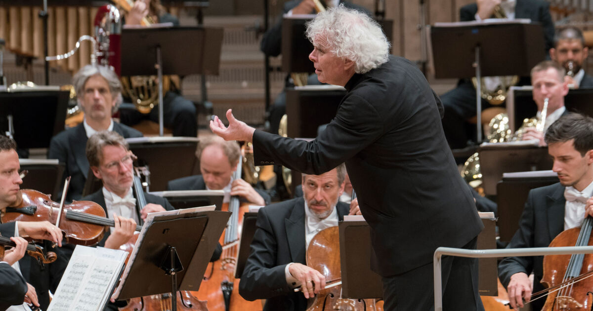 Simon Rattle conducts the completed Ninth Symphony by Anton Bruckner