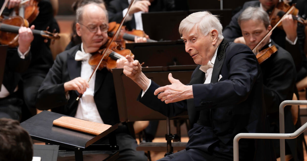 Herbert Blomstedt and Leif Ove Andsnes