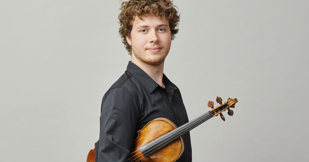 Harry Ward with the Berliner Philharmoniker