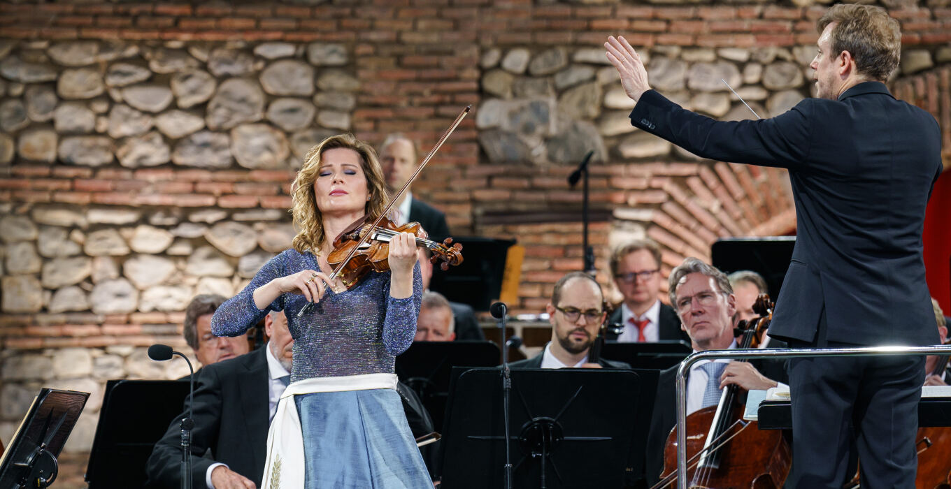 Europakonzert 2024 avec Daniel Harding et Lisa Batiashvili à Tsinandali ...