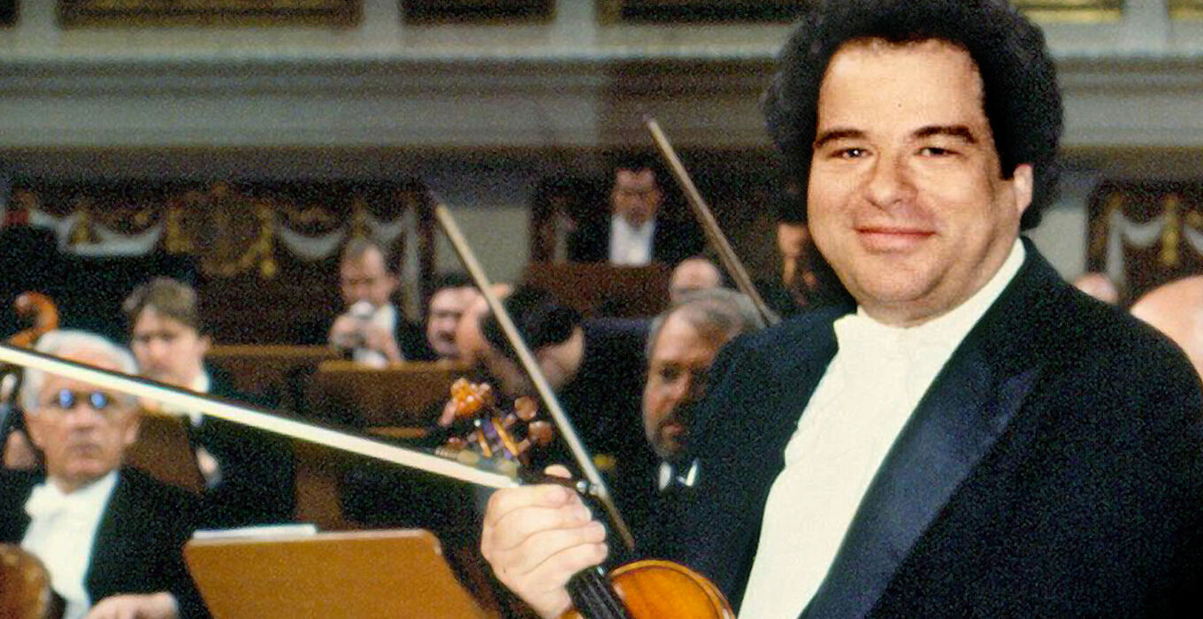 Itzhak Perlman and Daniel Barenboim perform Brahms’s Violin Concerto ...