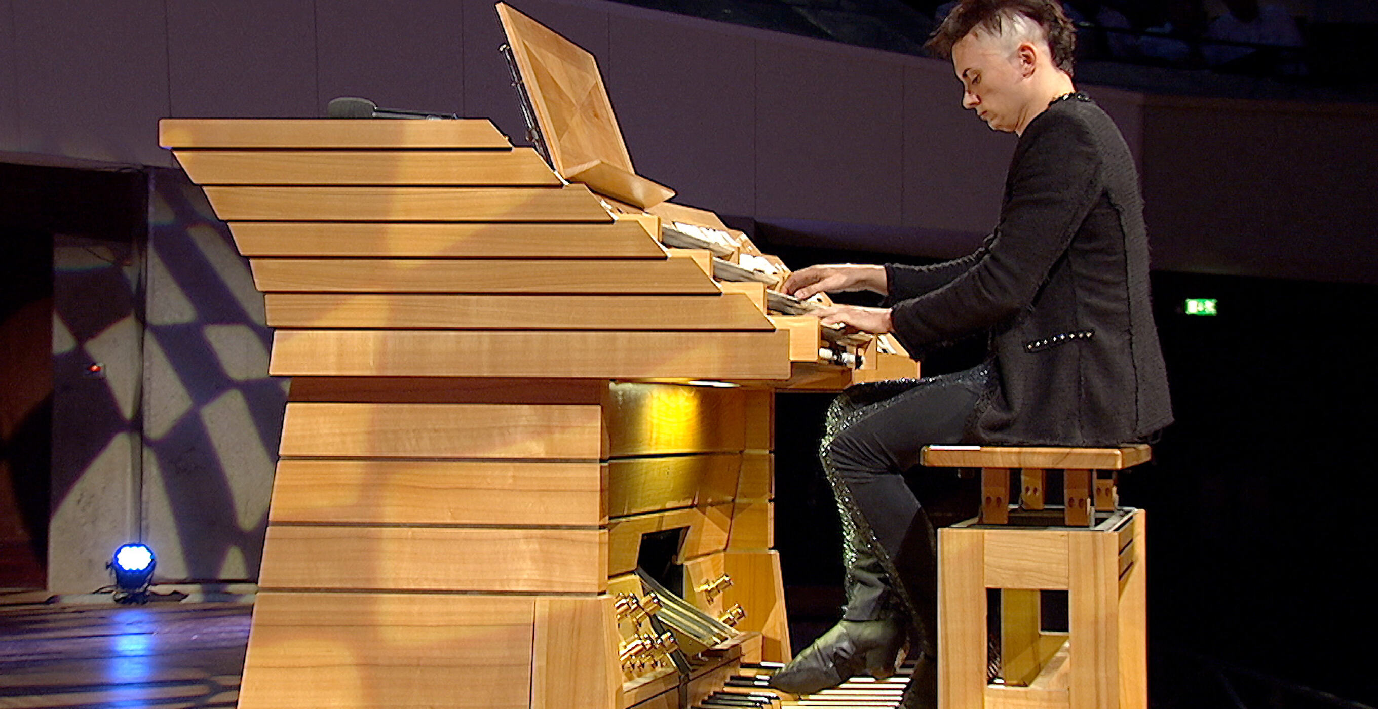 Cameron Carpenter at the organ of the Berliner Philharmonie | Digital ...